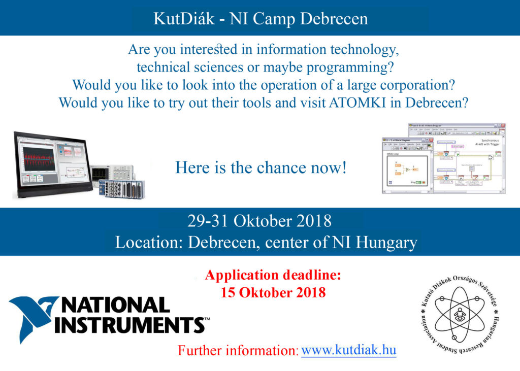 KutDiák-NI camp 2018 – Hungarian Research Student Association